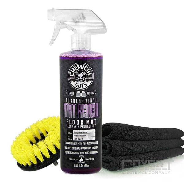 RUBBER AND VINYL FLOOR MAT CLEANING KIT - Covert Customs